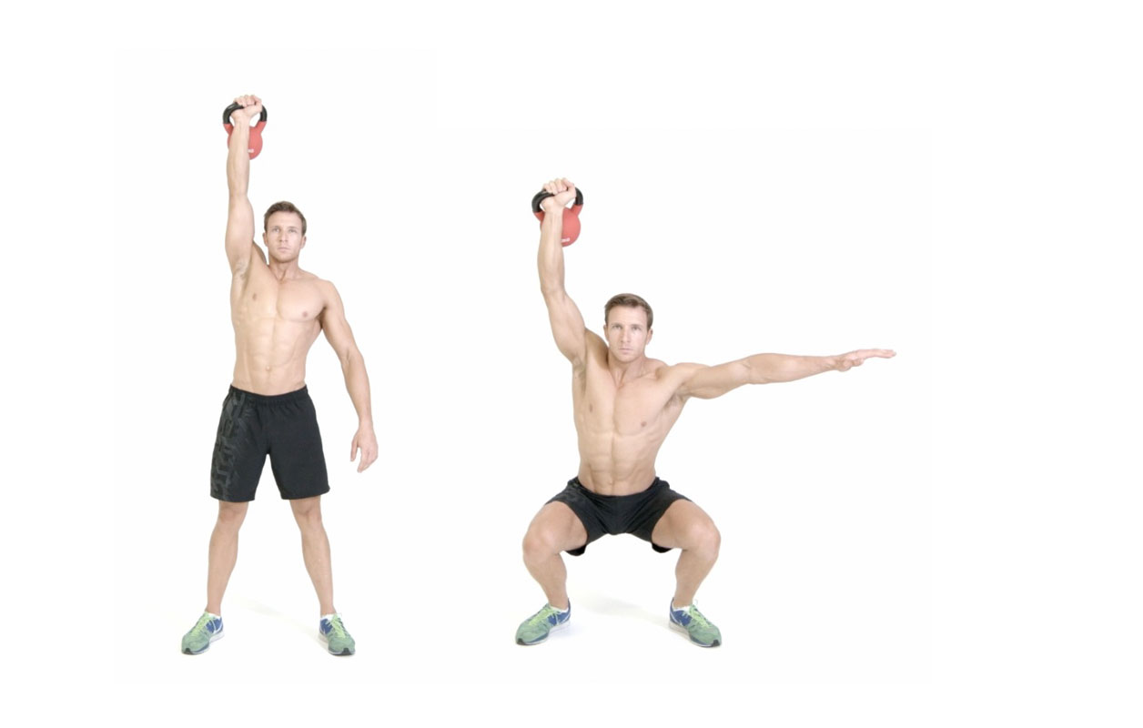 オーバーヘッドスクワットで体幹強化。効果とやり方を徹底解説！ | THE ANSWERS